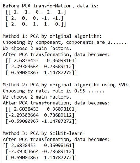 三种方法实现pca算法（python） 慕课手记