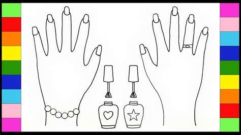 Desenhos De Unhas Para Colorir Desenhos Para Colorir Podem Ser Uma Grande Ferramenta Para