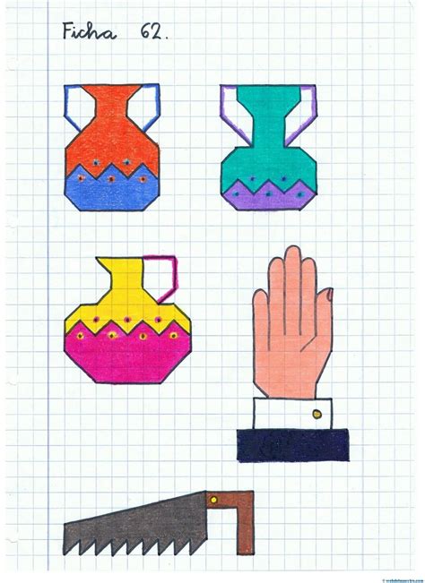 Dibujos Para Dibujar En Hoja Cuadriculada Urema Nacor