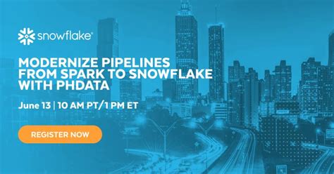 Snowflake On Linkedin Modernize Pipelines From Spark To Snowflake With Phdata