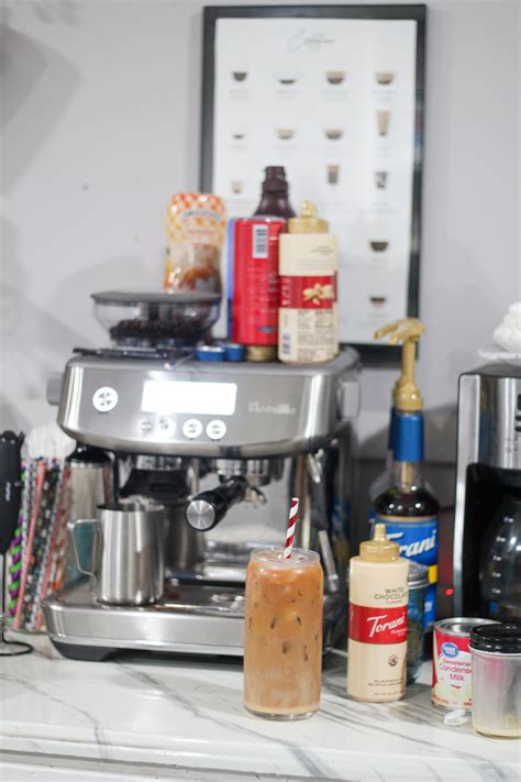 Raspberry And White Chocolate Iced Latte