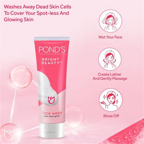 Ponds Bright Beauty Face Wash 100g Glowfy Pakistan