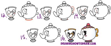 Drawing Step By Step Chip