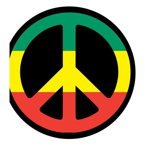 Peace Symbol Png Peace Symbol Bob Marley Clip Art Library