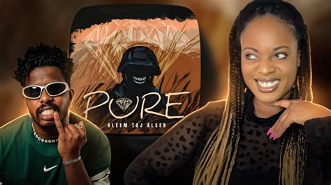 Hleem Taj Alser Pure Official Audio Uk 🇬🇧 Reaction 🇸🇩😍 Youtube