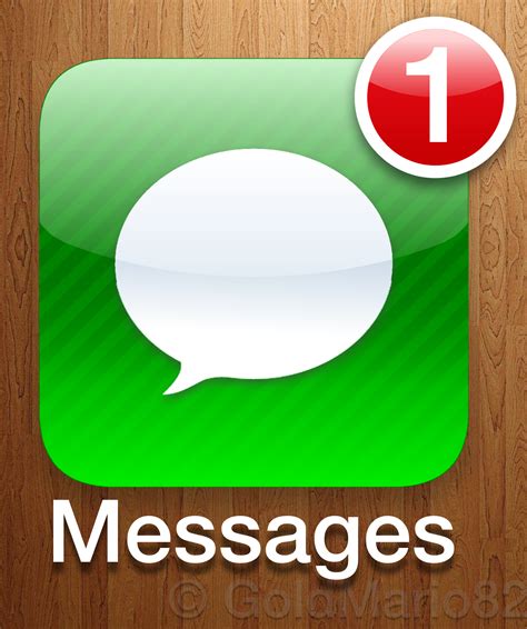 IOS Messages Icon Remade R DeviantArt