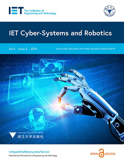 Iet Cyber Systems And Robotics Vol 6 No 3