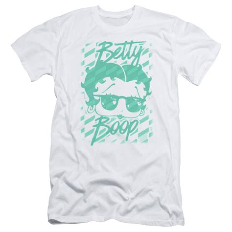 Betty Boop Mens Summer Shades Slim Fit T Shirt