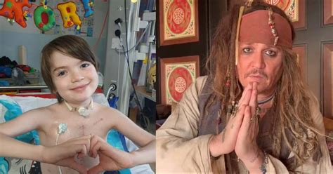 El Niño Con Una Enfermedad Terminal Recibió Una Sorpresa De Johnny Depp
