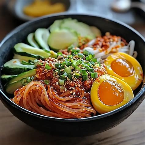 Ultimate Spicy Cold Noodles Bibim Naengmyeon Deliciously Refreshing