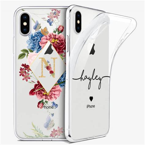 Personalised Clear Soft Phone Cases And Covers Wrappz