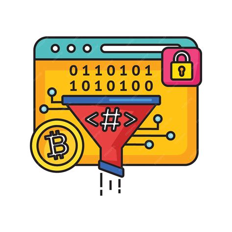 Premium Vector Hash Function Icon