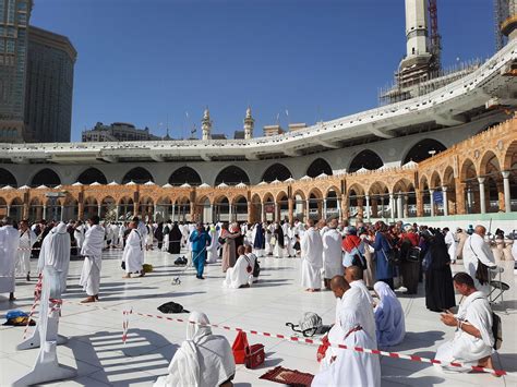 mekka, saudi Arabië, feb 2023 - pelgrims van allemaal over- de wereld ...