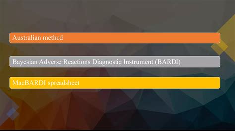 Causality Assessment Scale Pptx
