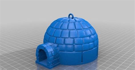 Igloo Ornament By Stoo Download Free Stl Model