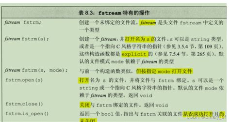 C Primer 学习笔记 Io（二）fstream的使用ofstream Iosin Iostrunc Csdn博客
