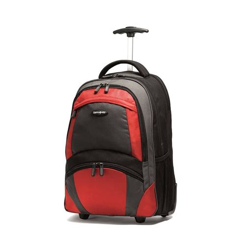 Samsonite Wheeled Backpack Blackorange One Size Backpack With