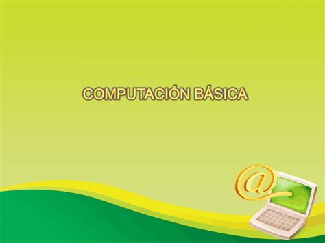 ComputaciÓn BÁsica DefiniciÓn Resúmenes De Tecnología Industrial