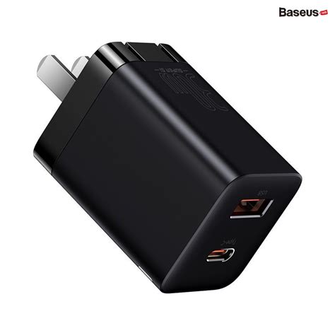 Bộ sạc nhanh nhỏ gọn Baseus Super Si Pro Quick Charger C U W