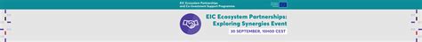 open call eic ecosystem partnerships exploring synergies eic community