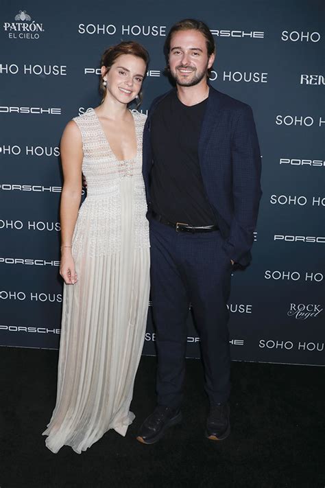 Emma Watson And Brother Alex At Soho House Nyfw Event Photos