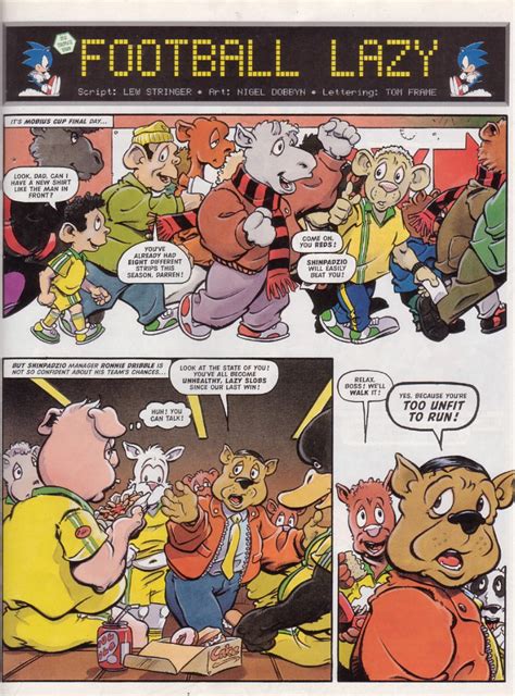 Read Online Sonic The Comic Comic Issue 133