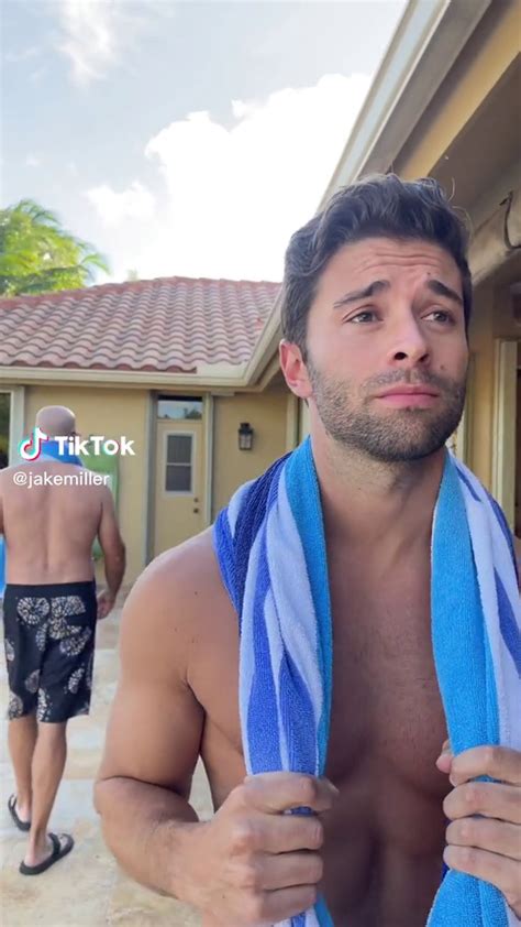 Alexissuperfans Shirtless Male Celebs Jake Miller Shirtless Tiktok