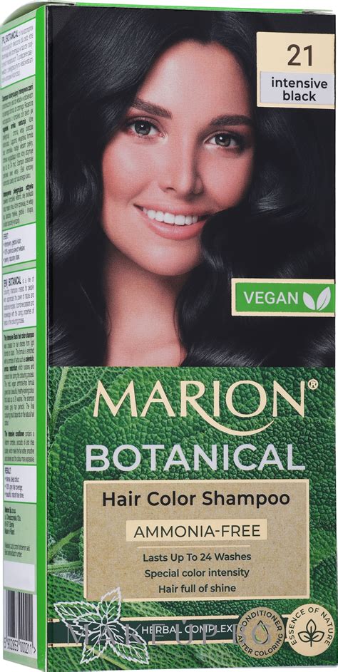 Marion Botanical Vege Оцветяващ шампоан за коса без амоняк Makeup Bg
