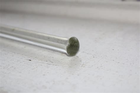 Vintage Glass Towel Rod Towel Bar Clear Glass And Chrome