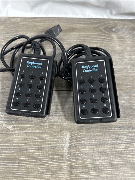 Genuine Oem Atari 2600 Keyboard Controller Cx50 Pair 2 Tested Working Etsy
