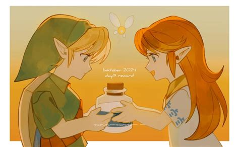 Link Navi And Malon The Legend Of Zelda And 1 More Drawn By Maruta
