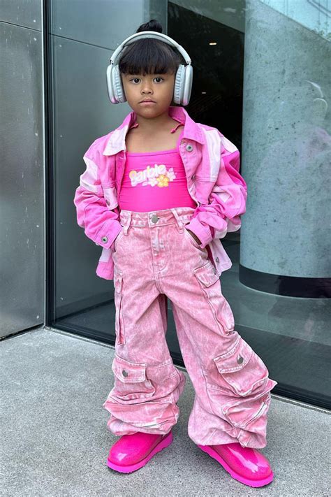 Mini Lily High Rise Cargo Jeans Pink Fashion Nova