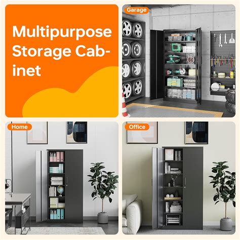 Metal Storage Cabinets With Lock 71 Garage Storage Nepal Ubuy