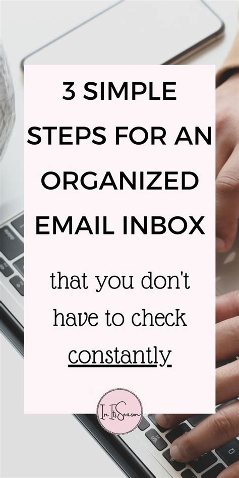 How To Organize Your Email Inbox With This Simple Step Routine Artofit
