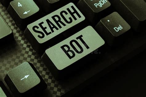 Handwriting Text Search Bot Internet Concept A Program That Runs Automated Tasks Over The