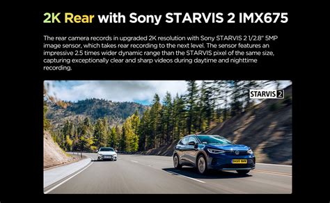 VIOFO A PRO CH FRONT AND REAR K K HDR DUAL DASH CAM WITH SONY STARVIS SENSORS SUPER