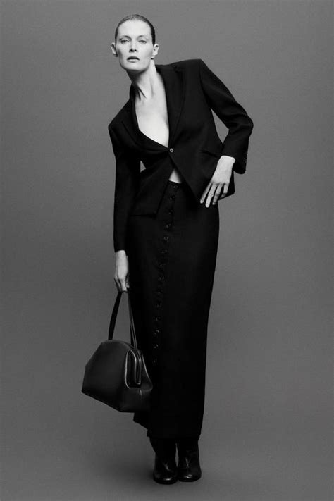 Linen Blend Blazer Zw Collection Black Zara South Africa