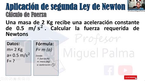 Arriba 78 Imagen Como Se Calcula La Segunda Ley De Newton Abzlocalmx