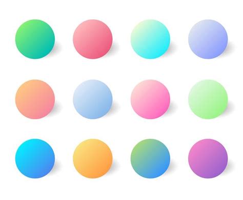 Gradients Vector Set 211574 Vector Art At Vecteezy