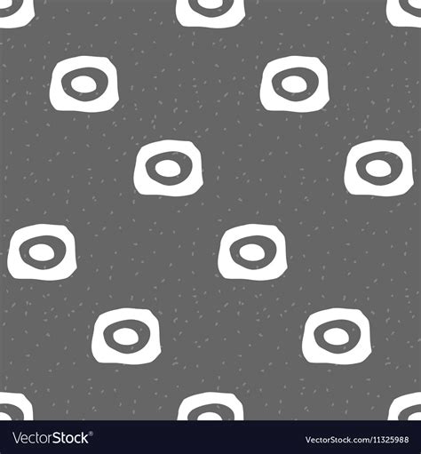 Geometric Monochrome Seamless Pattern Royalty Free Vector