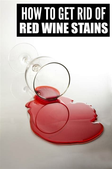 How To Remove Red Wine Stains