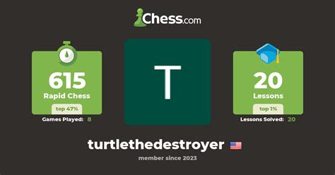 Turtle The Destroyer Turtlethedestroyer Chess Profile