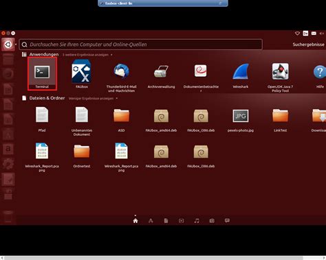using command line parameters faubox