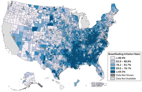 Breastfeeding Initiation Rates Breastfeeding Data Cdc