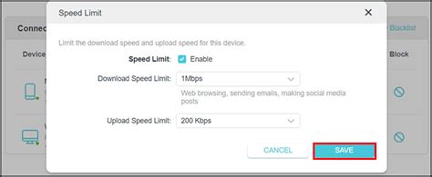 how to throttle bandwidth to devices in your home