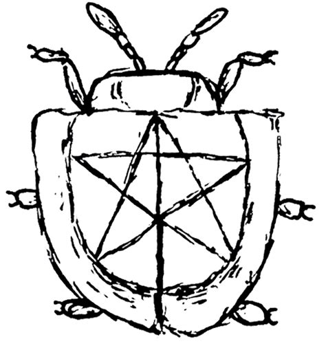 Science Illustrations Bug Witch Prints