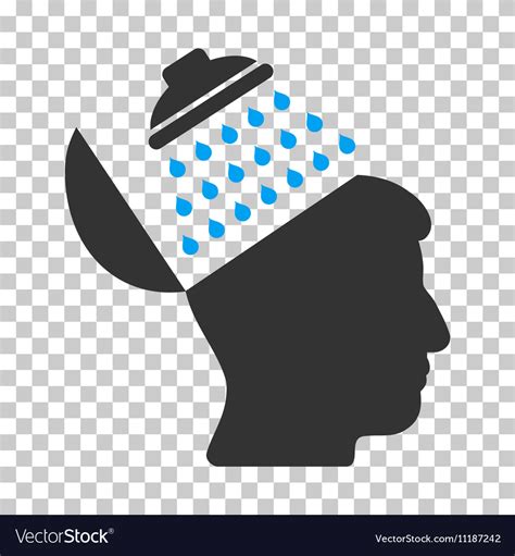 Propaganda Brain Shower Icon Royalty Free Vector Image