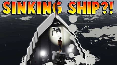 SINKING SHIP SURVIVAL IN STORMWORKS Stormworks Gameplay Roleplay YouTube