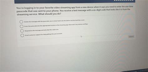 Solved Youre Logging In To Your Favorite Video Streaming App From A