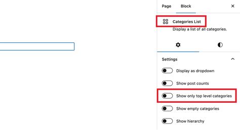 Product Categories List Block Add An Option To Show Only Top Level Categories · Issue 42406